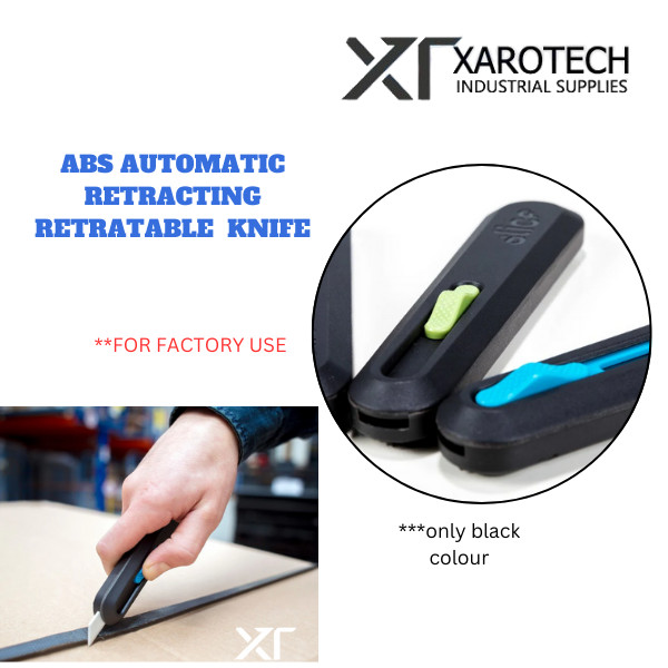 ABS Automatic Retracting Retractable Knife Cutter Cutting Trimming For ...