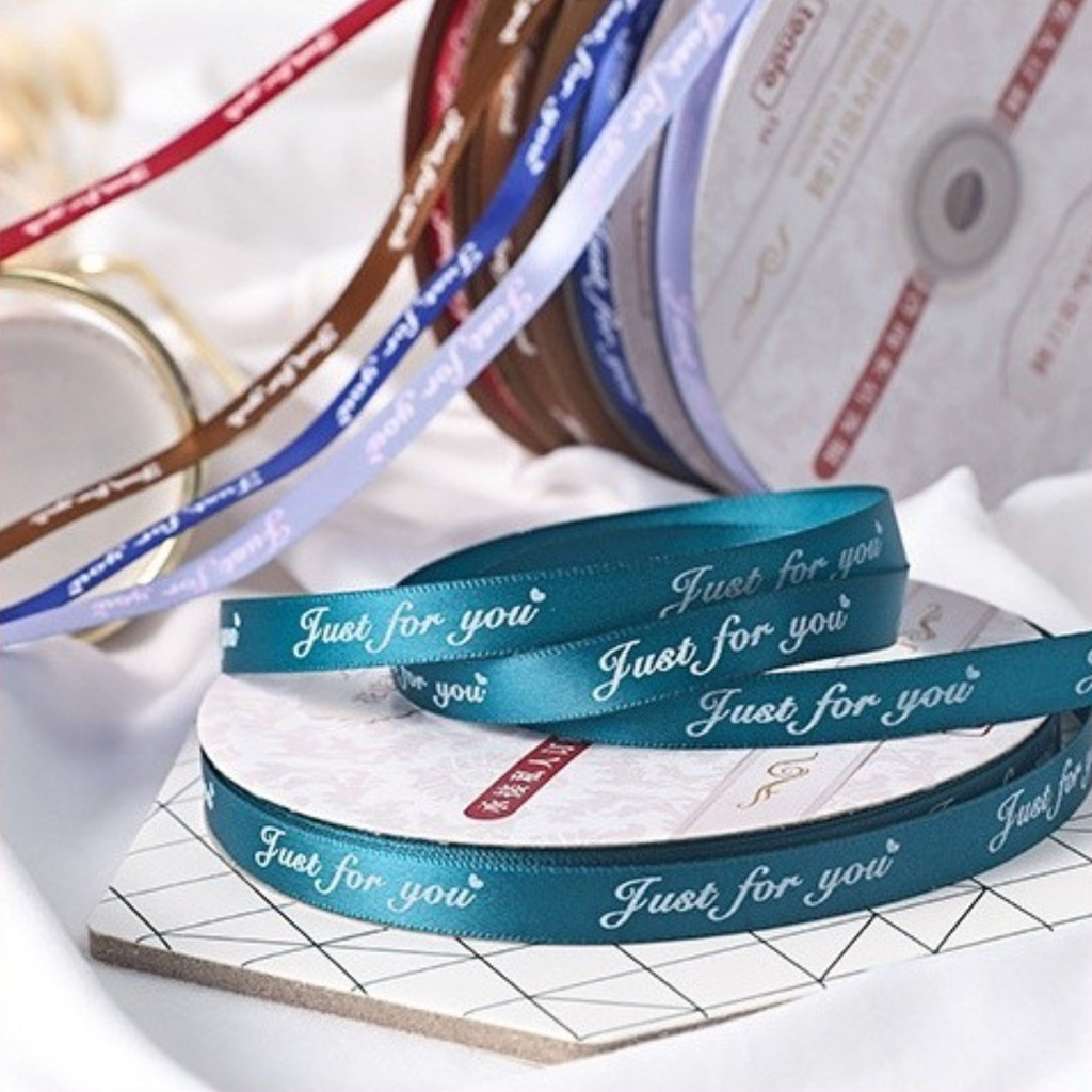 DC Reben Hadiah Hantaran Slik Satin Printed Ribon Gift Hamper Birthday ...