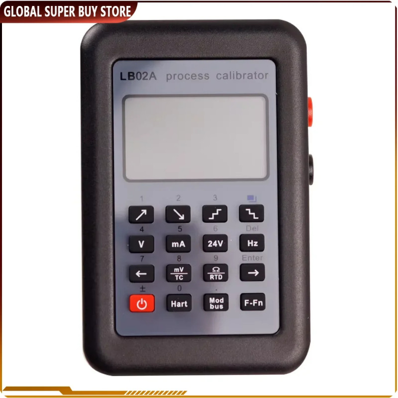 LB06 Source Process Calibrator Meter Voltmeter LCD Display 4-20mA 0-10V ...
