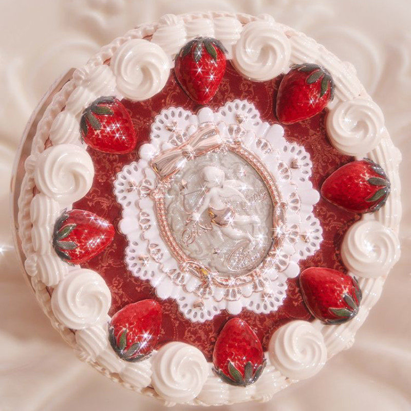 FLOWER KNOWS Powder 花知晓粉饼草莓丘比特控油定妆清透柔焦 Strawberry Cupid Powder Oil ...