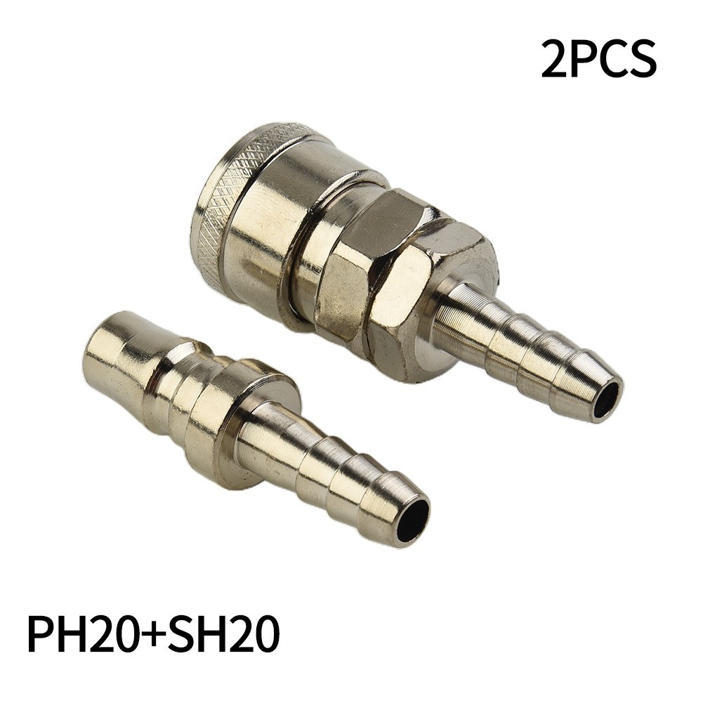 Quick Release Air Line Hose Fittings Coupler Connector 8mm Compressor ...