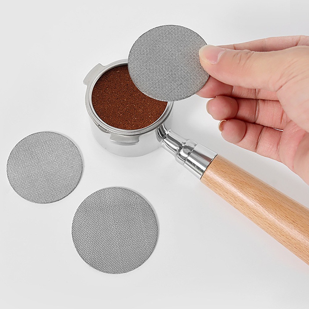 51/54/58mm Reusable Metal Coffee Filter Screen Puck Screen for Espresso ...