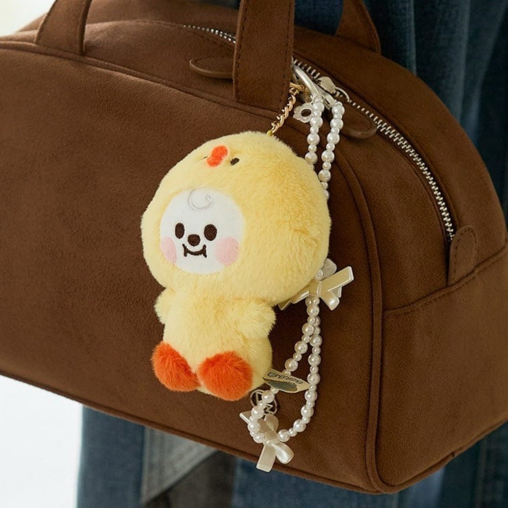 KPOP Idol BTS Same Cartoon BT21 Plush Animal Series Doll Keychain ...