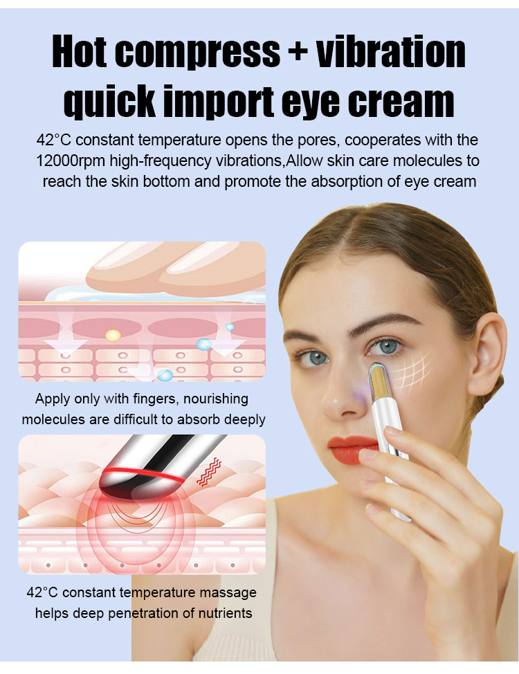 【Eye Anti-Aging/Remove Eye Bag】Beautiful Eye Care Device Eye Massager ...
