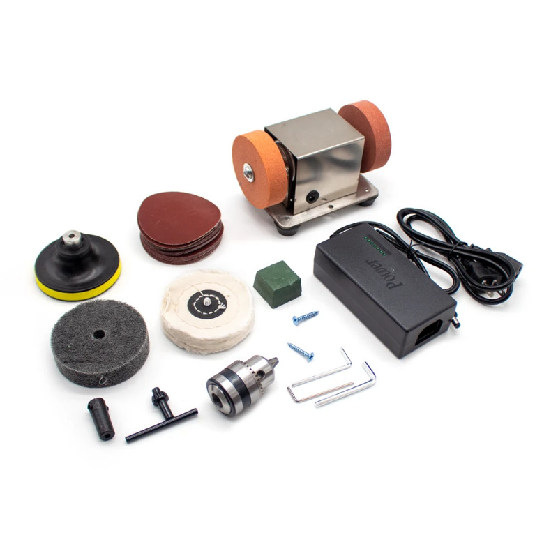 DIY Benchtop Grinder Knife Sharpner Benchtop Mini Electric Sanding ...