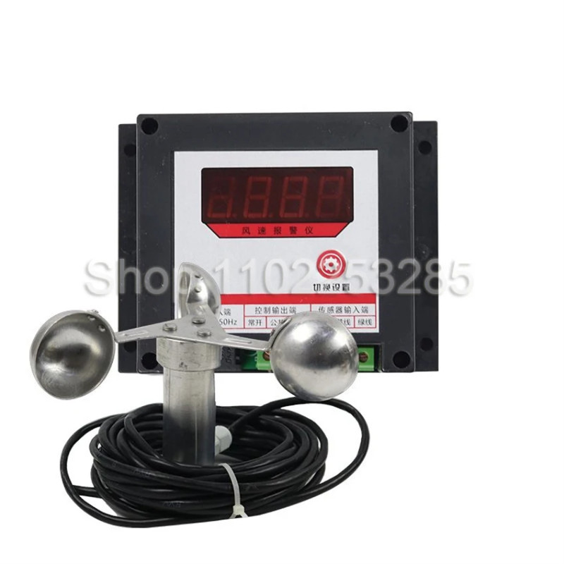 3 Fan Blades Tower Crane Anemometer Wind Velocity Indicator Wind ...