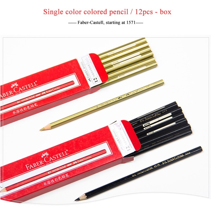 Angel Mark Faber-Castell Watercolor Pencils Water Soluble Color Pencils ...