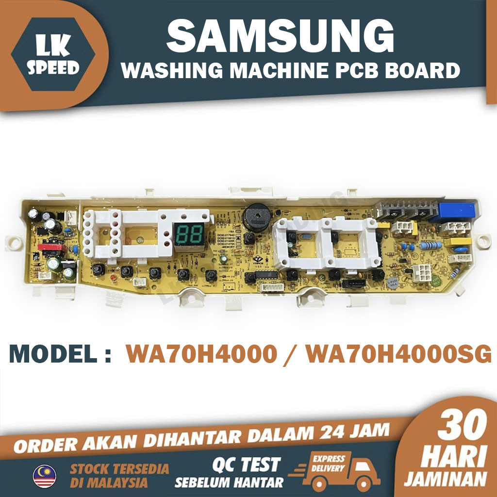 WA70H4000 / WA70H4000SG SAMSUNG WASHING MACHINE PCB BOARD / PANEL BOARD ...