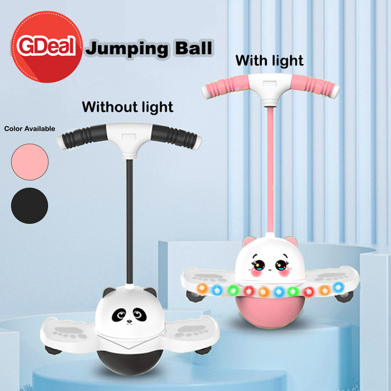 GDeal Elastic Balance Bouncing Adult Fitness Ball Children Jumping Ball ...