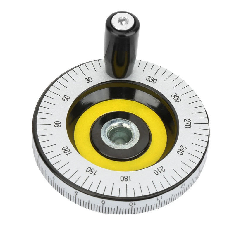 Lathe Hand Wheel Handwheel Encoder 80mm Solid Spoked Scale CNC Lathe ...