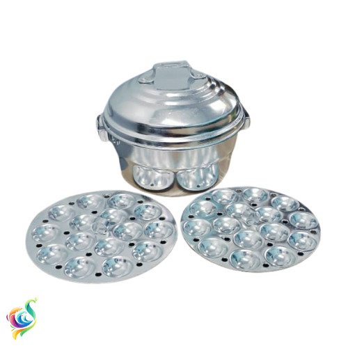 30 Mini Idly Steamer Pot Aluminium Idli Maker | Shopee Malaysia