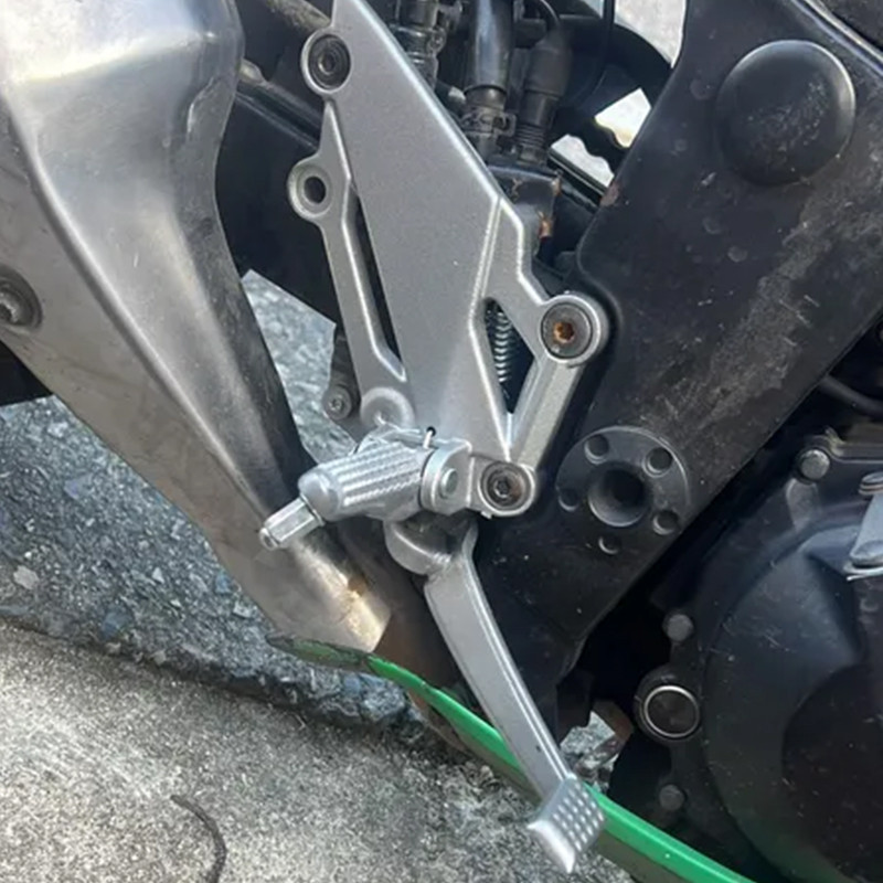 Motorcycle Shift Lever Frontset Foot Peg Bracket Footrest Pedal Shifter ...