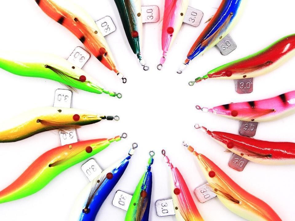 BOCEAN LASER Luminous Squid Jig Umpan Pancing Sotong Candat Sotong ...