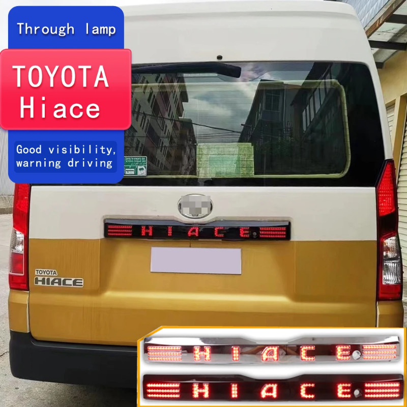 Car LED Bumper Lights For TOYOTA HIACE 2019 2020 2021 2022 Taillights ...