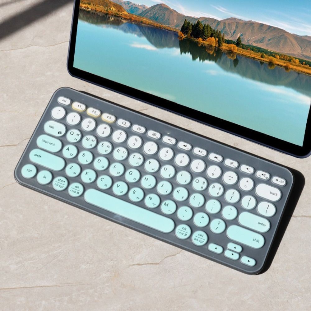 TPU Korean Keyboard Cover Transparent Wear-resistant Protective Skin ...