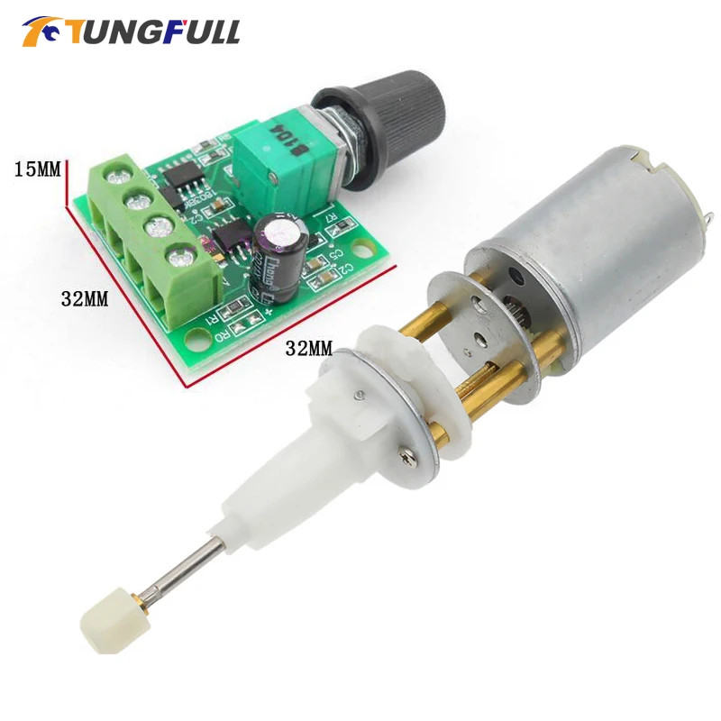 Micro DC Geared Motor DC 3V 6V Rotating Telescopic Thrust Small Motor ...
