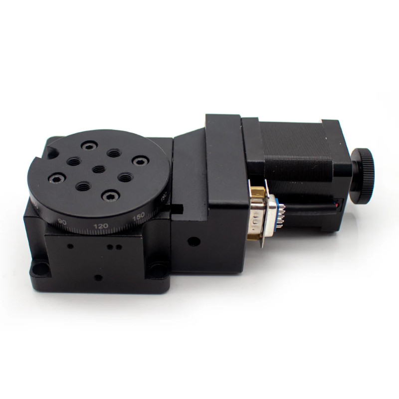 Electric Rotary Stage Diameter 60MM Precision Indexing Table 360 ...