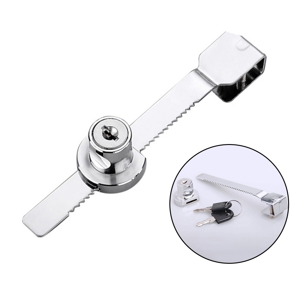 [LLMA]Sliding Window Glass Cabinet Lock Glass Door Lock Cabinet Display ...