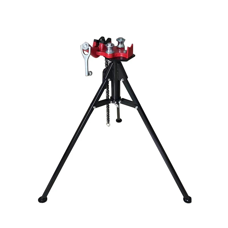 Portable Steel Tripod Bench Vise Foldable Bracket Type Chain Vice Pipe ...