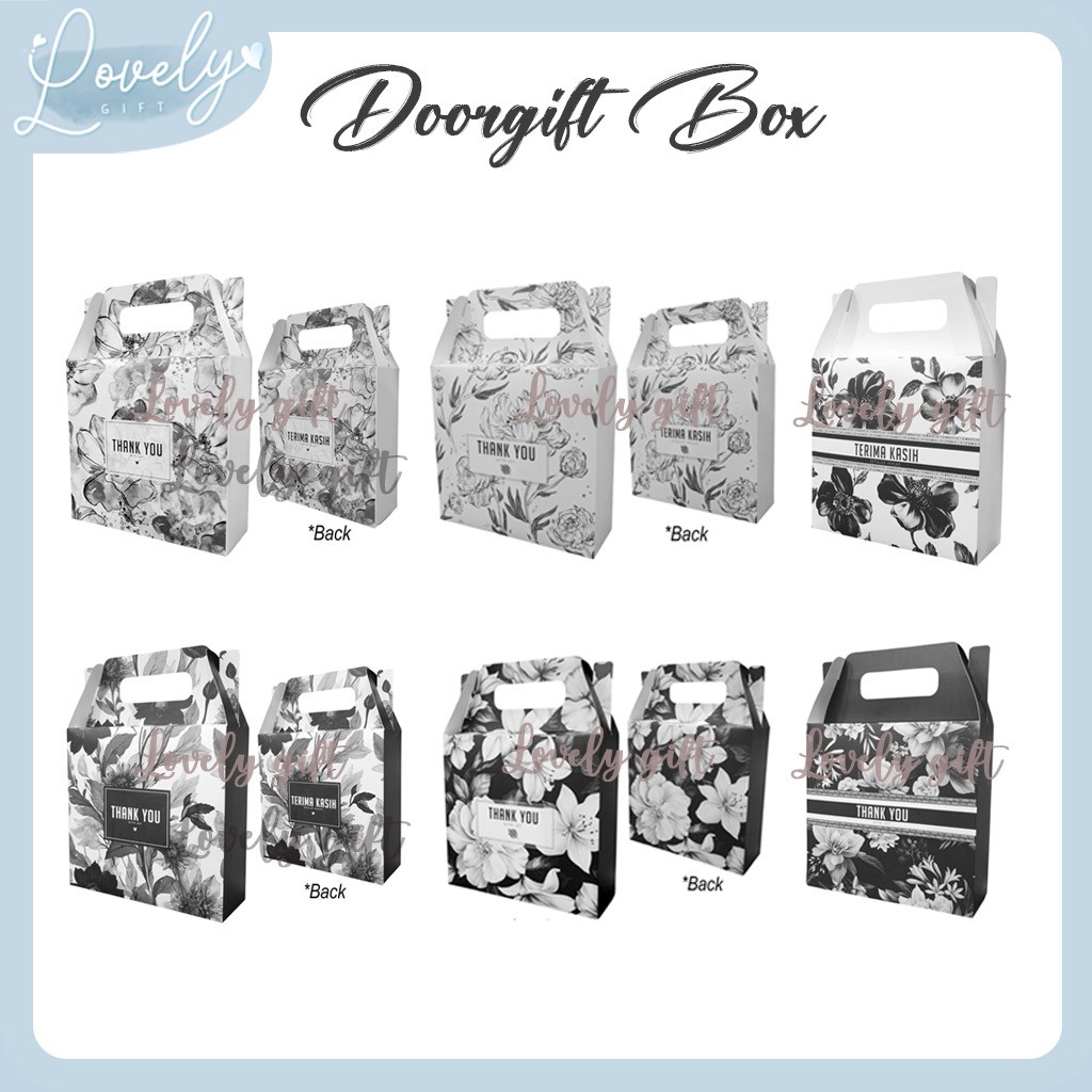 10PCS - DOORGIFT BOX/GOODIES BOX/KOTAK BAHULU/GIFT BOX/SNACK BOX/BAHULU ...