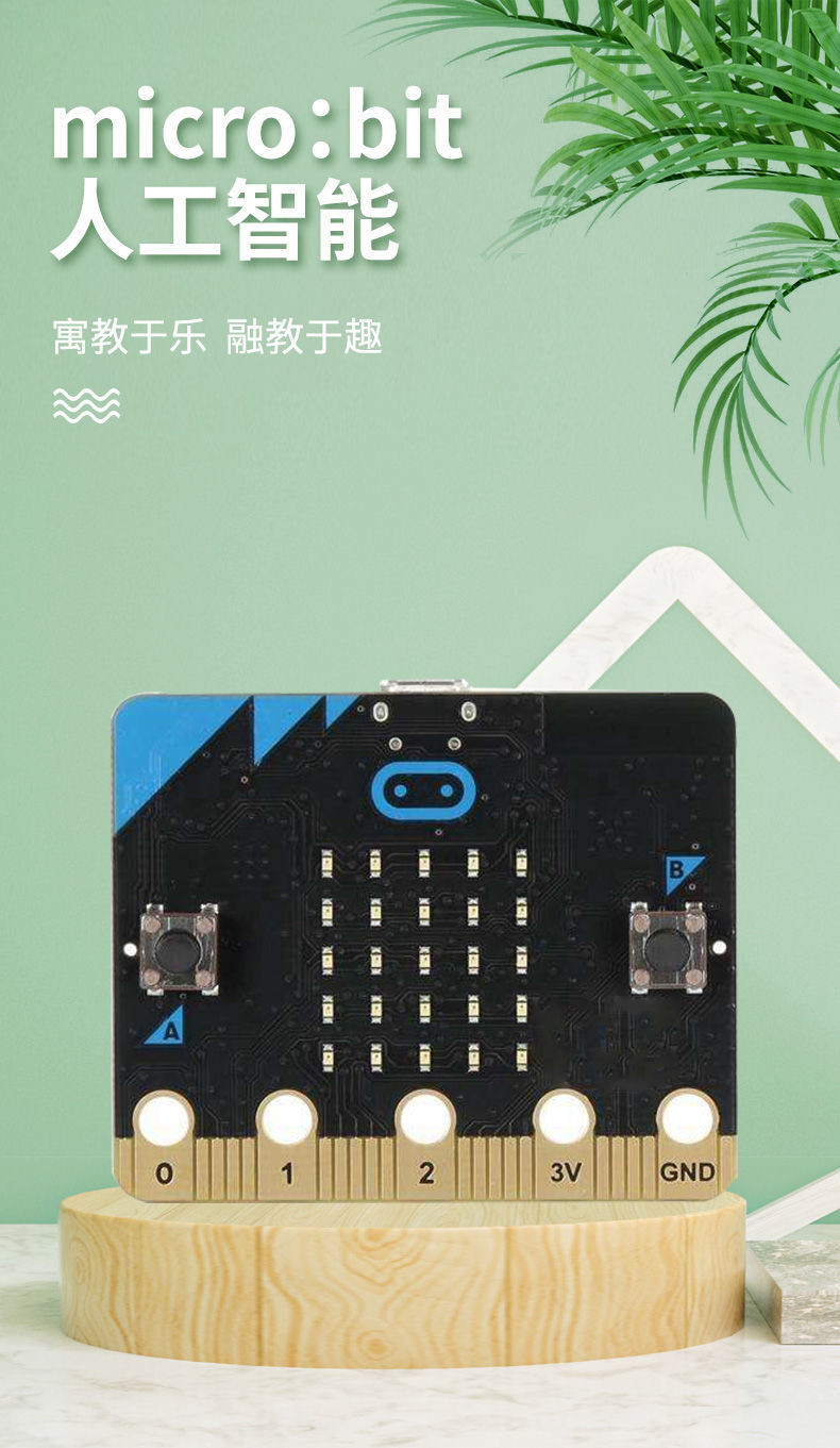 Micro microbit Programming Kit Python Graphic Robot Maker Education micro: bit Development Board ...