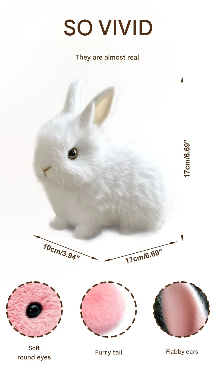 🚀Free Shipping🚀My Little Bunny AI Simulation Interactive Toy/Smart AI ...