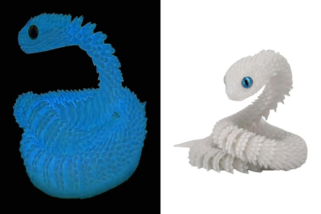 SUNFA Charming Snake Gift Idea Educational Snake Toy Realistic 3d ...