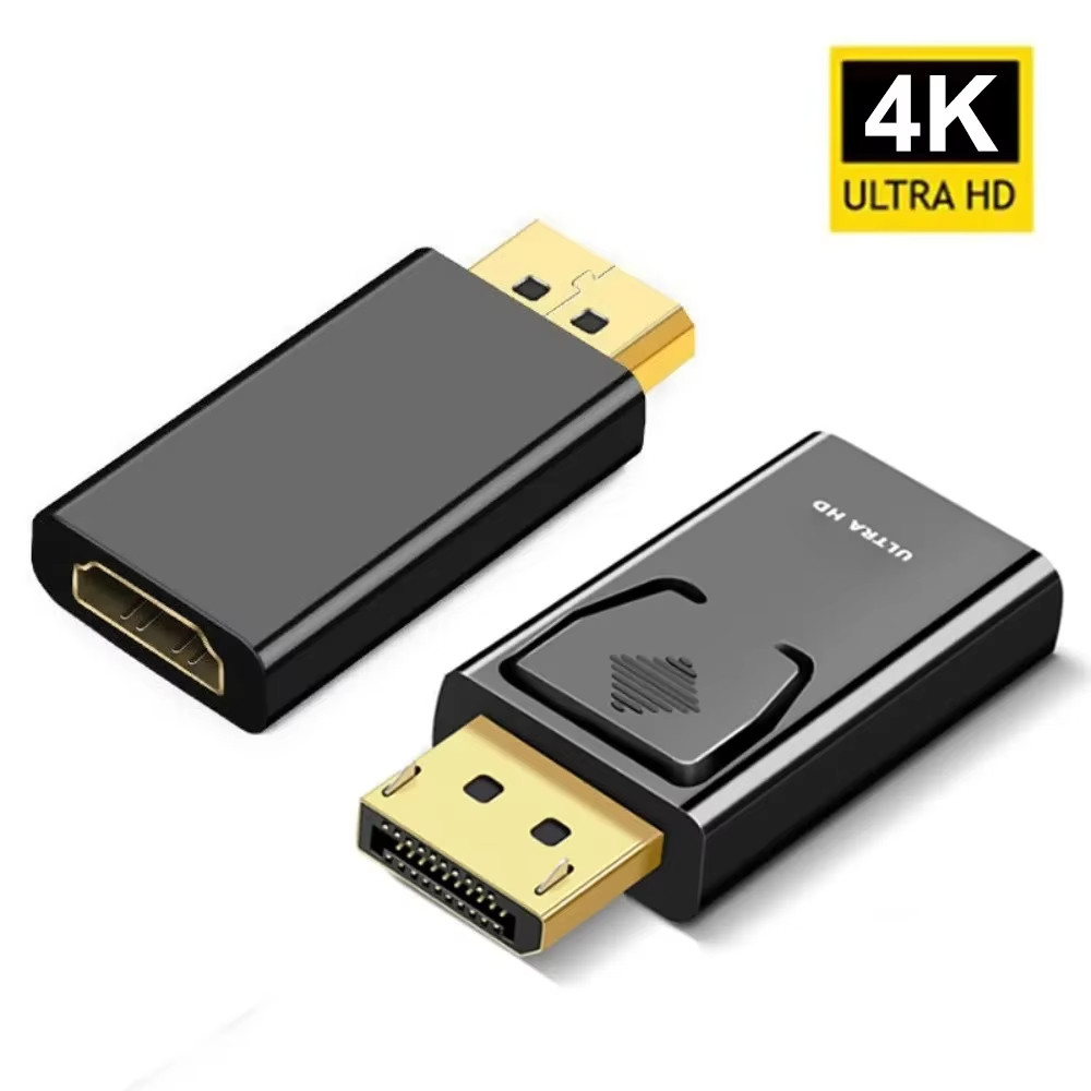 [Ready Stock] 4K 60Hz Display Port to HDMI Adapter Male to Female DP to ...