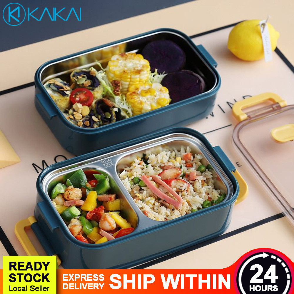 🔥 STEELY KEEPER 🔥 Multi Layers 304 Stainless Steel Thermal Lunch Box ...