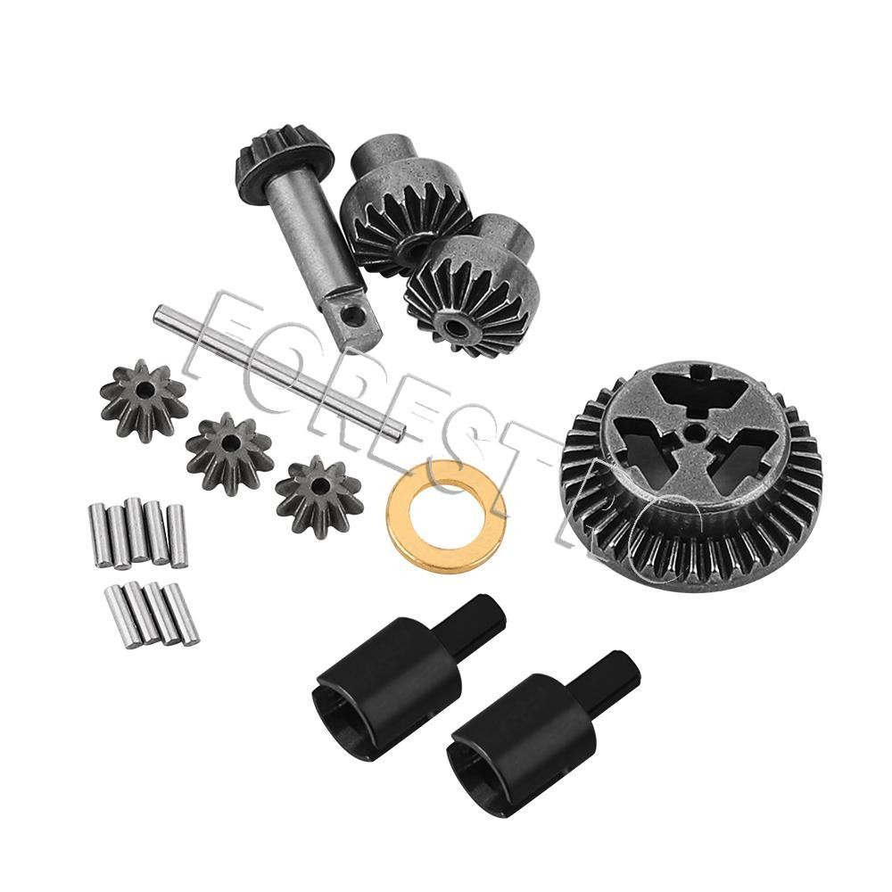 Aluminum Alloy Center and Side Transmission Gearbox Gear Set For Losi 1 ...
