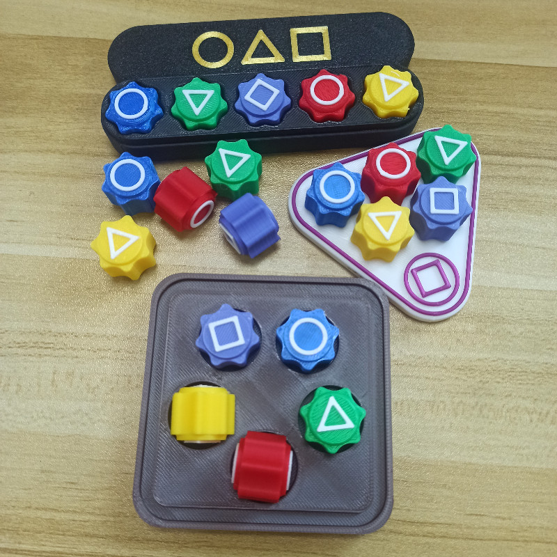 Gonggi Squid Game 2 Flying Stone Gonggi Stones Toy 3d Printed Jackstone ...