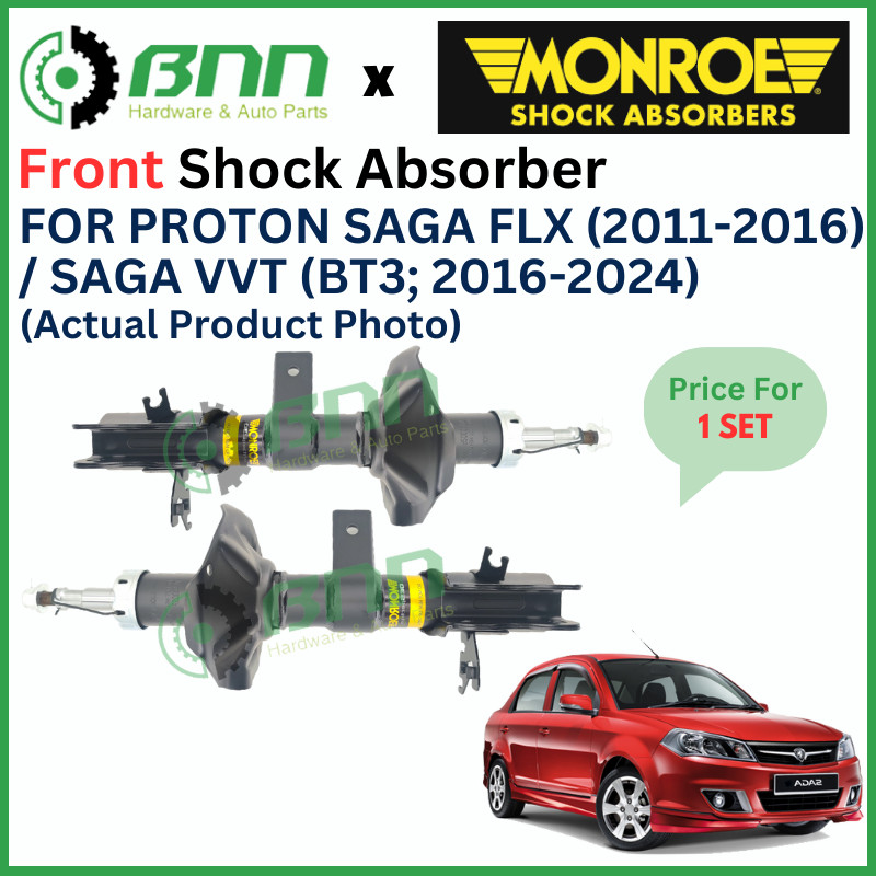 [BNN] Monroe Proton Saga BLM FL FLX VVT Original Front & Rear Shock ...