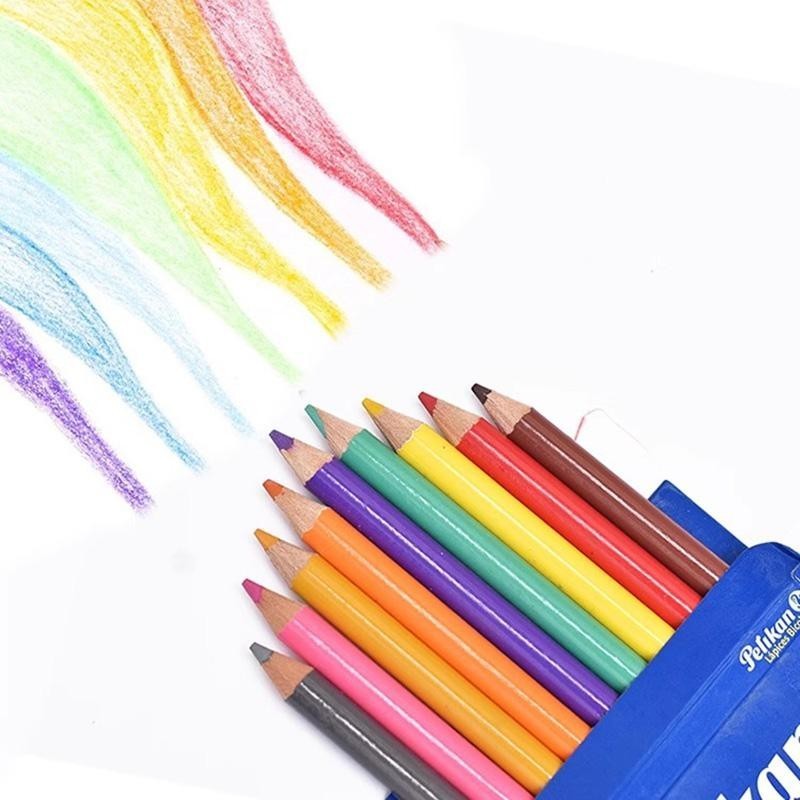 24 Colors Double Headed Pencils for Children Professional Drawing ...