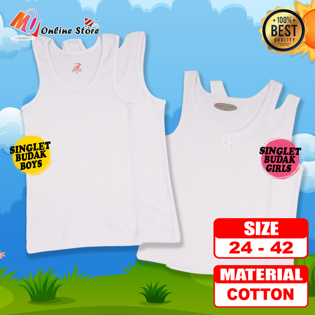 MU SINGLET EAGLE KANAK KANAK LELAKI & PEREMPUAN / INNER SINGLET ...