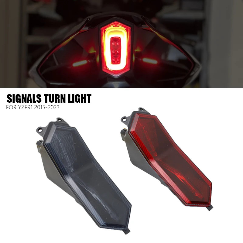 For YAMAHA YZF R1 Led Integrated Taillight R1M R1S YZF-R6 2015-2023 ...
