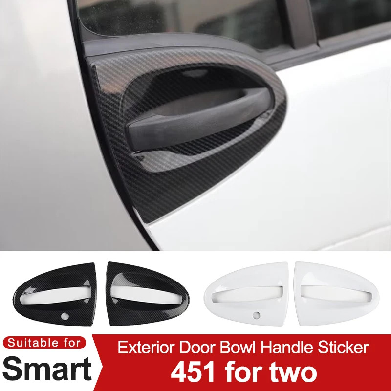 For Smart Brabus 451 Fortwo Car Exterior Door Armrest Cover Door Handle ...