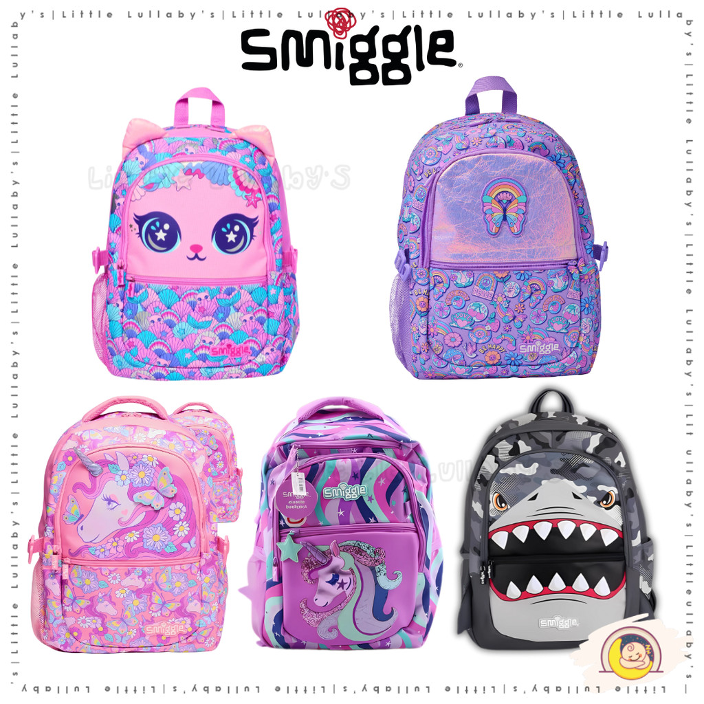 SMIGGLE Backpack beg sekolah School Bag Smiggle Backpack Bag Budak ...
