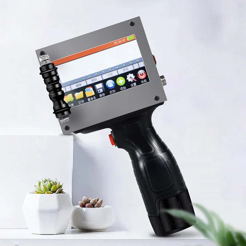 Multi-language Handheld Inkjet Printer To Print Date Packaging Coder ...