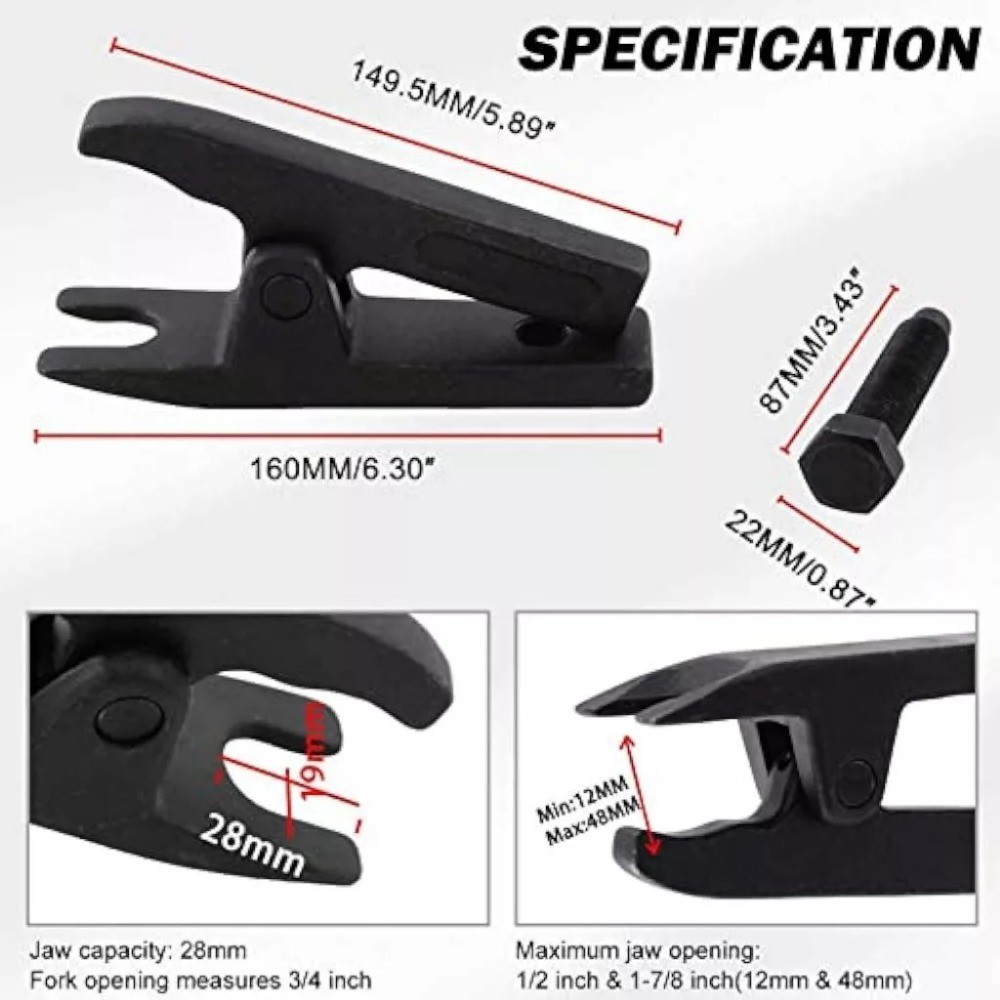 Japanese Car Ball Joint Separator Heavy Duty Scissor Type Splitter for ...