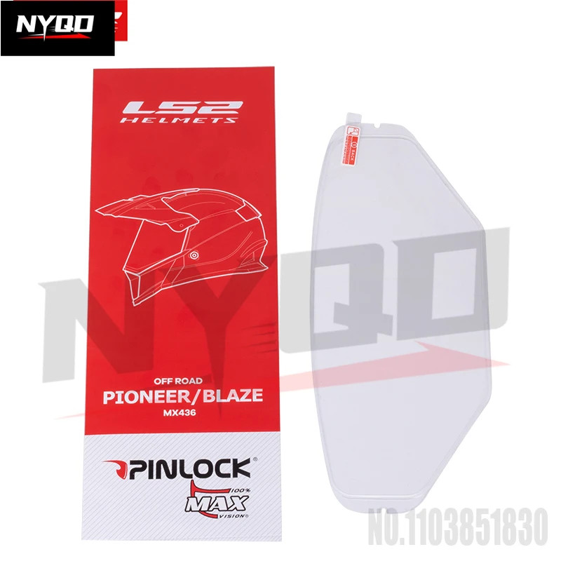 Original LS2 motorcycle helmet MX436 MX701 FF399/900 special pinlock ...