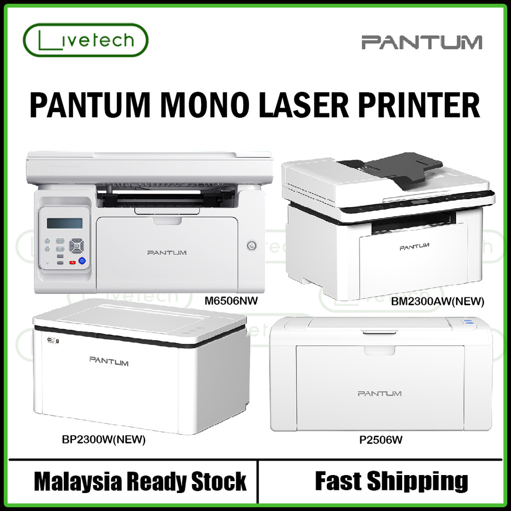 (READY STOCK) LIVETECH PANTUM MONO LASER MULTIFUNCTIONAL USB WIFI ...