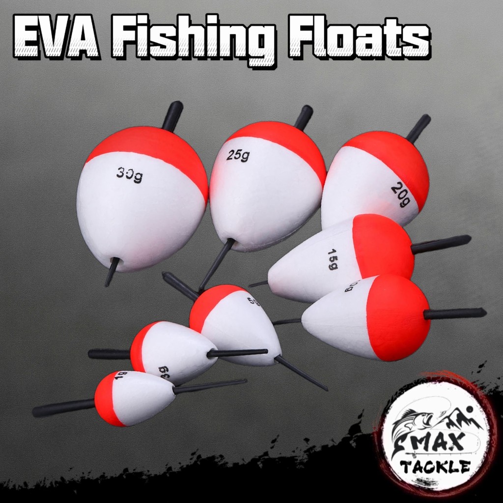 EVA Fishing Floats 3g-60g Pelampung Pancing Polystyrene EVA Big Belly ...