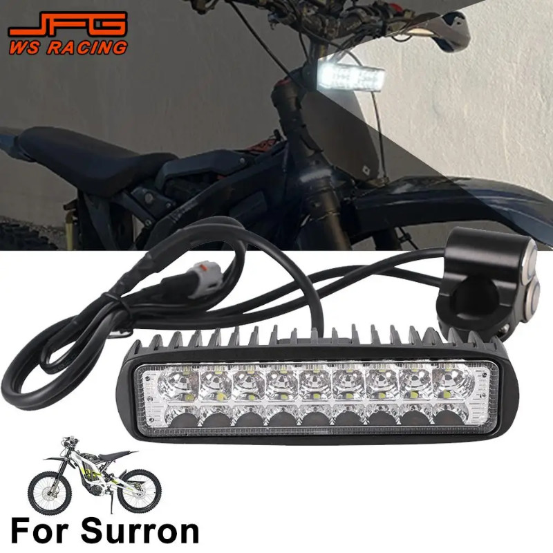 For Surron LED Headlight Motorcycle Parts Head Light Switch Waterproof ...