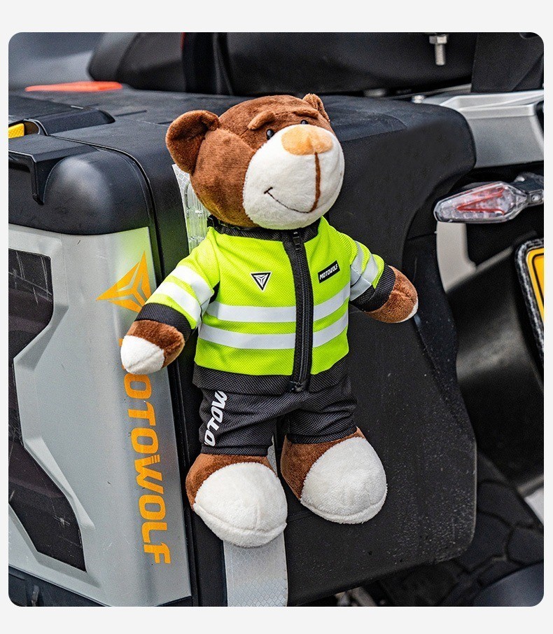 MOTOWOLF Motorcycles Plush Bear For BMW R1250GS F850GS F750 GS F900XR ...