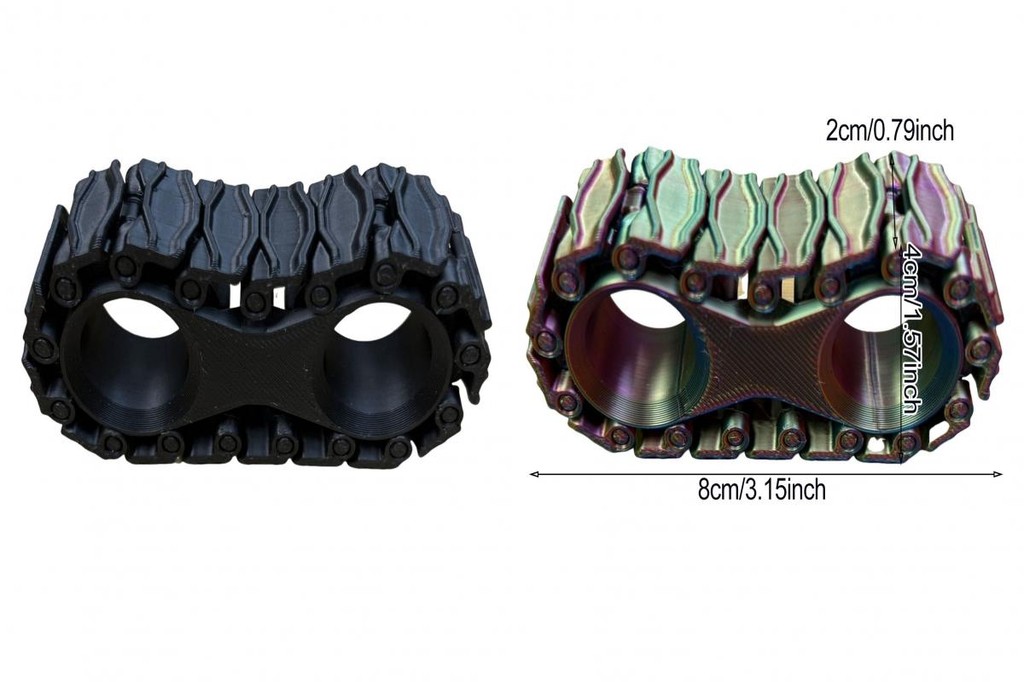 someryer| Tank Track Gyroscope Toy Stress Reliever Tank Track 3d ...