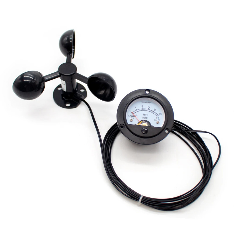 Tower Crane Self-Generating Type Wind Speed Sensor Display Instrument ...