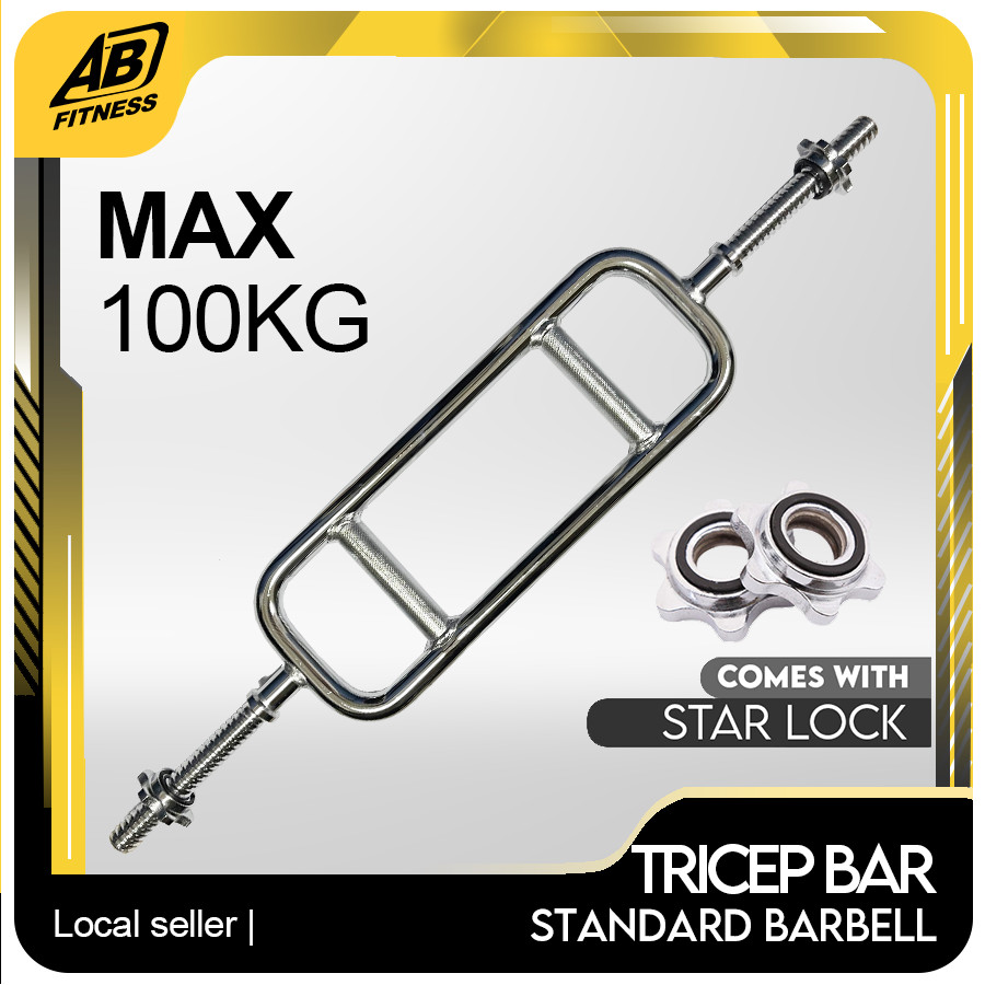 Tricep Barbell Standard Size Weight Lifting Barbell / Barbell Trisep ...