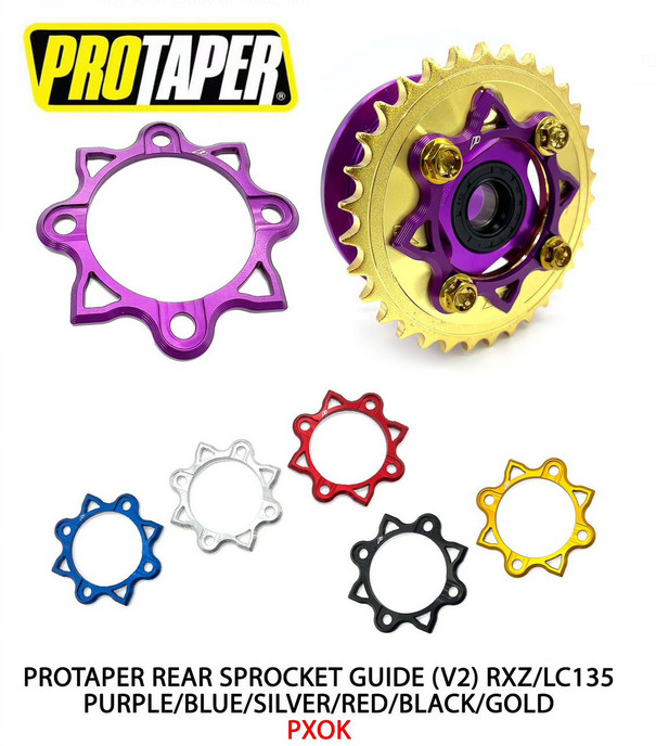 PROTAPER CNC Rear Sprocket Cover Guide [ 4HOLE SCREW ] [ V2 STAR ...