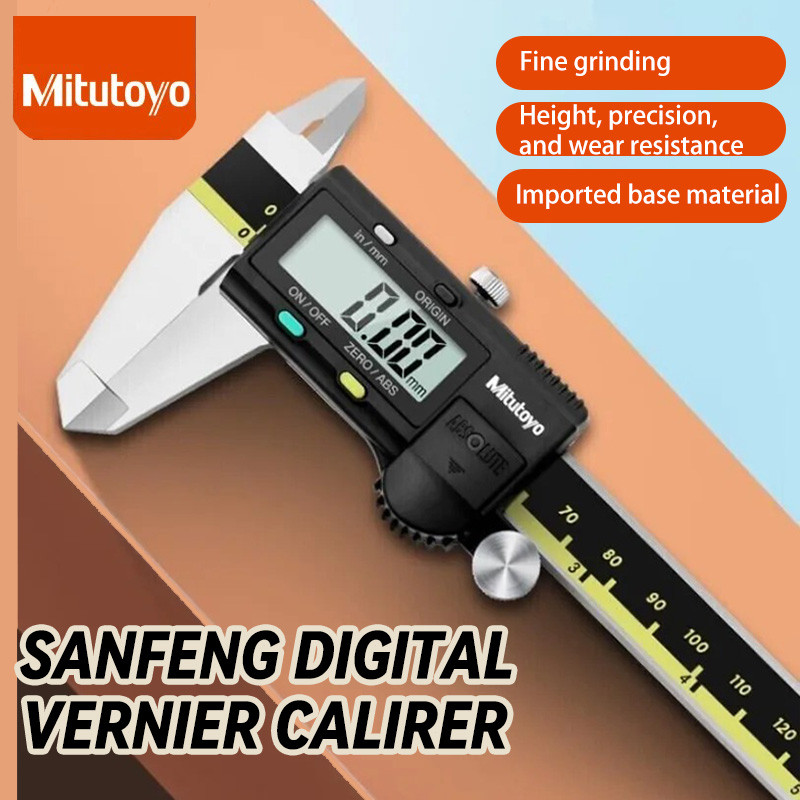 150mm 200mm 300mm LCD Mitutoyo Electronic digital Caliper Absolute ...