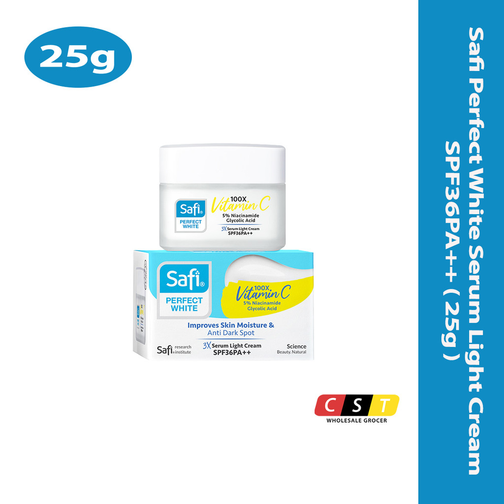 Safi Perfect White Serum Light Cream SPF36PA++ ( 25g ) | Shopee Malaysia